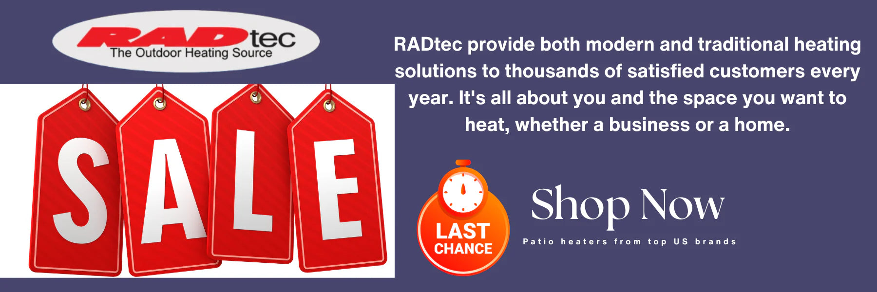 RADtec | RADtec Infrared Heater 220v | Lux Yard and Homes